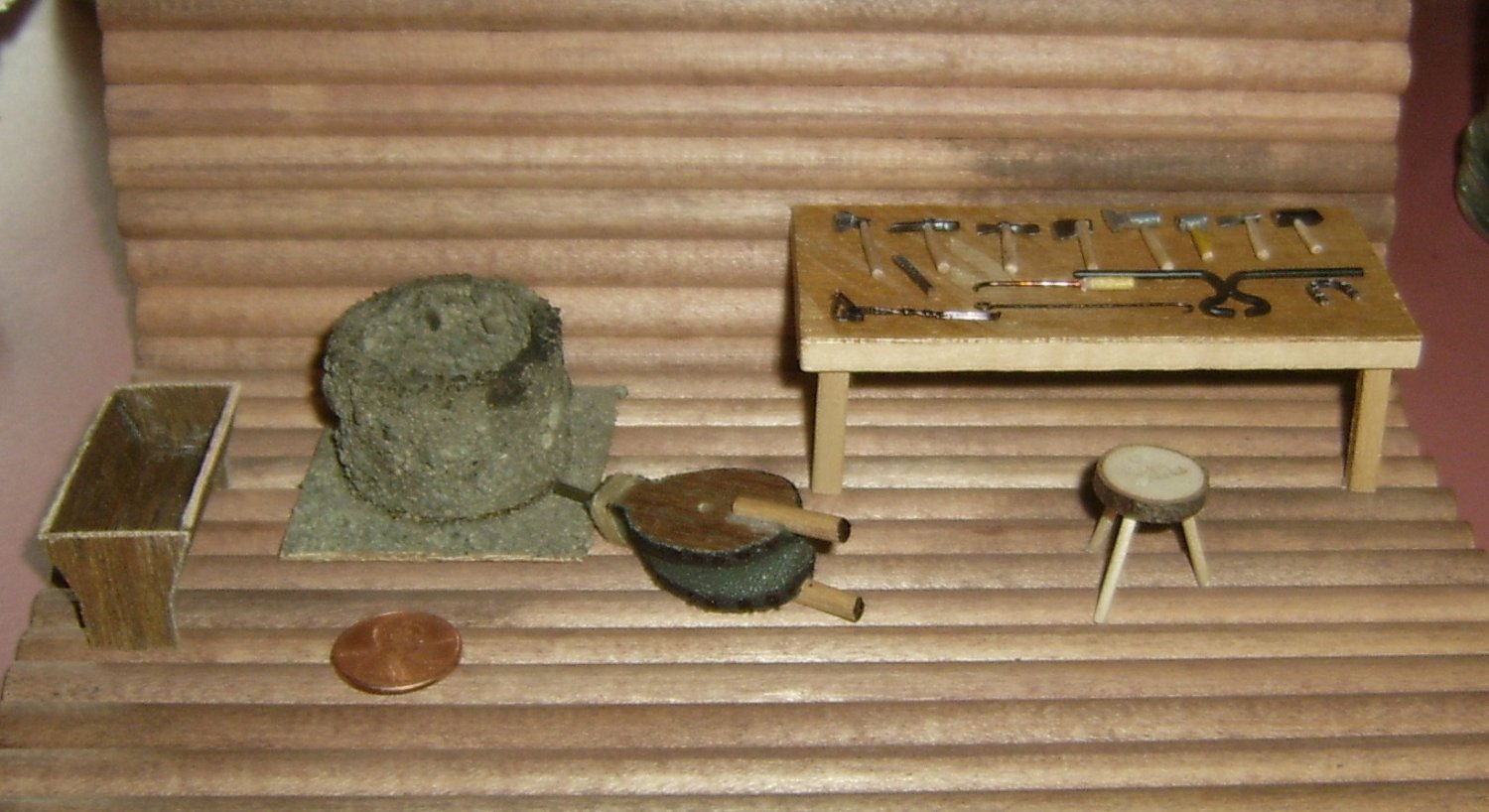 BLACKSMITH FORGE & ACCESSORY TOOLS O-SCALE