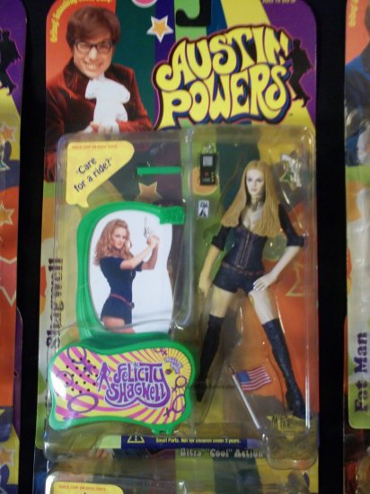 complete set of 6 Austin Powers figures series 1