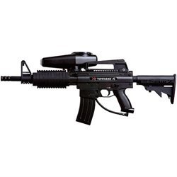 NEW TIPPMANN X7 M16 MODS STYLE PAINTBALL GUN PACKAGE