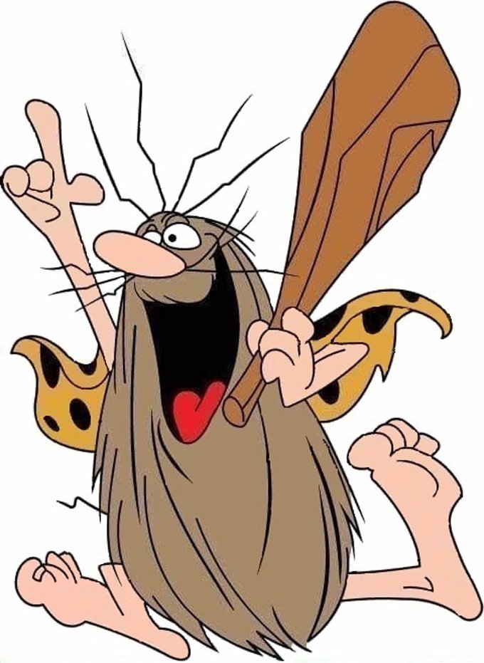 Captain Caveman Cross Stitch Pattern***L@@K***