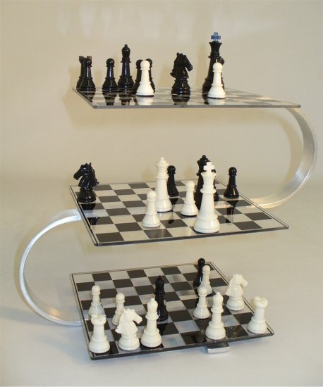 3-D Strato Chess Set