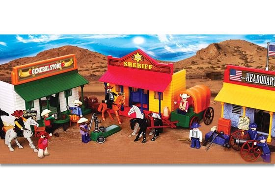 Deluxe Western Town Play Set