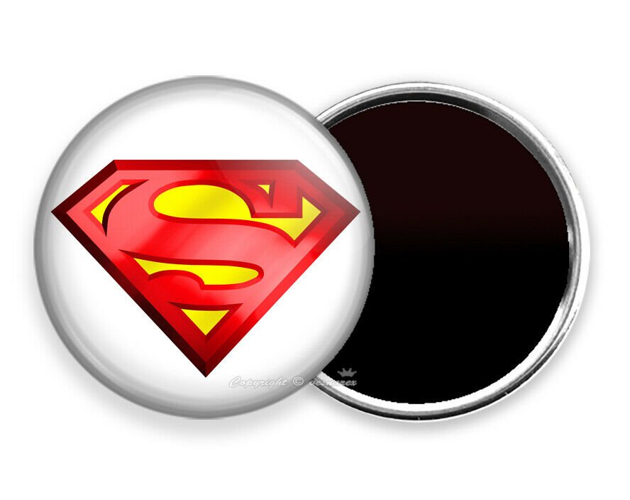 SUPERMAN SUPER HERO LOGO GOTHAM CITY FRIDGE REFRIGERATOR MAGNET NOTE ...