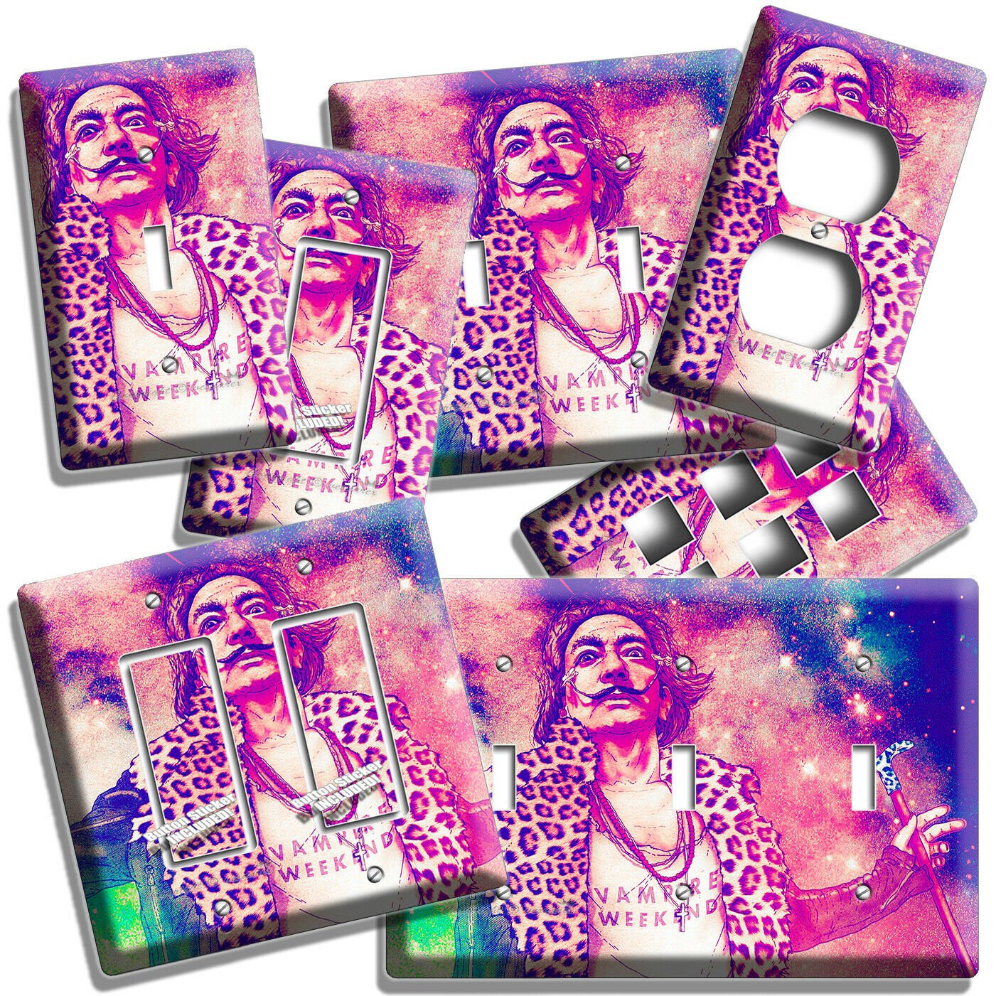 SALVADOR DALI COOL PUNK LIGHT SWITCH OUTLET WALL PLATE COVER ART STUDIO ...