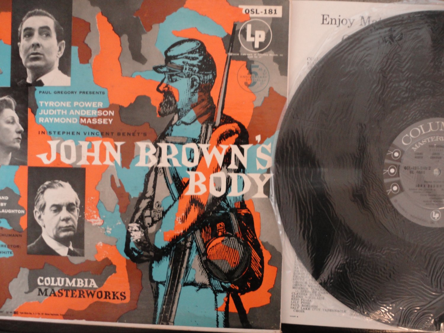 John Brown's Body record w/ Tyrone Power