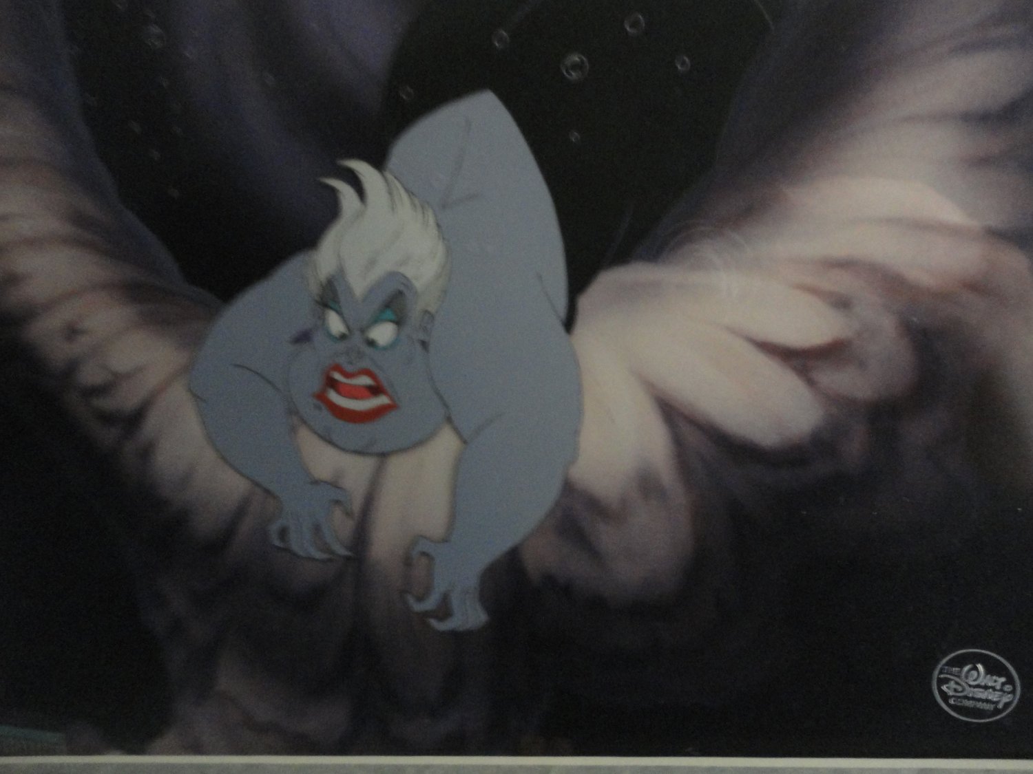 Disney The Little Mermaid Ursula Original Production Cel.