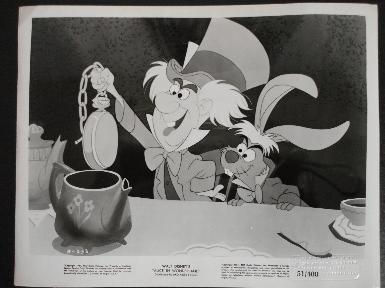 Alice in Wonderland Still National Screen Service