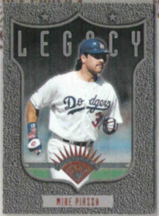 MIKE PIAZZA 1997 Leaf Legacy #191. DODGERS