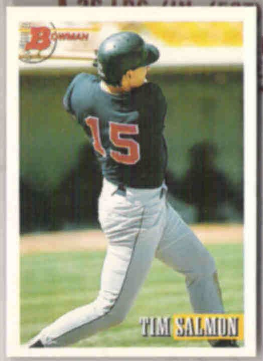 TIM SALMON 1993 Bowman #229. ANGELS
