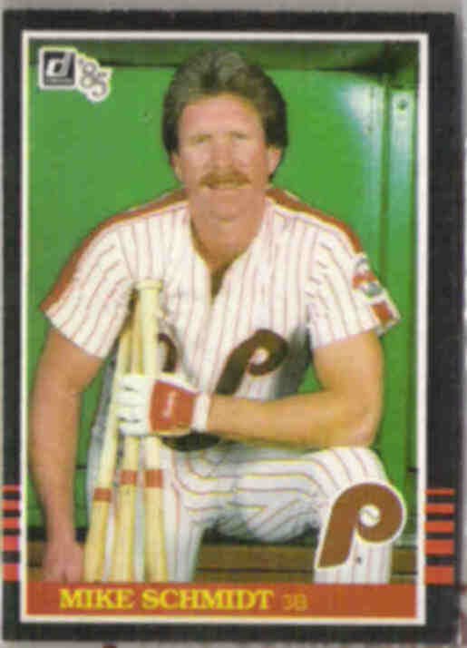 MIKE SCHMIDT 1985 Donruss #61. PHILLIES