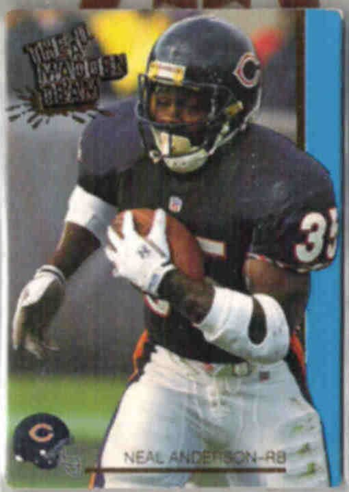 NEAL ANDERSON 1991 AP All Madden #28. BEARS
