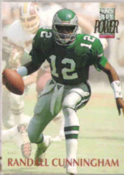 RANDALL CUNNINGHAM 1992 Pro Set Power #12. EAGLES