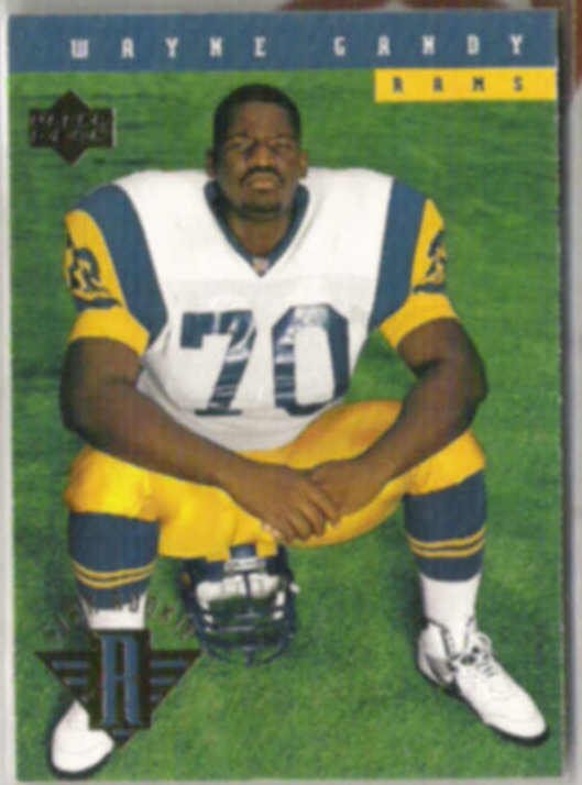 WAYNE GANDY 1994 Upper Deck Rookie #21. RAMS