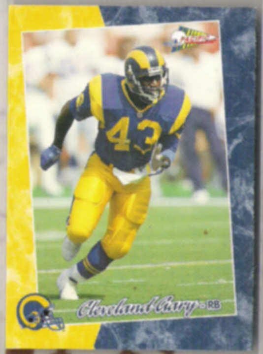 CLEVELAND GARY 1993 Pacific #189. RAMS