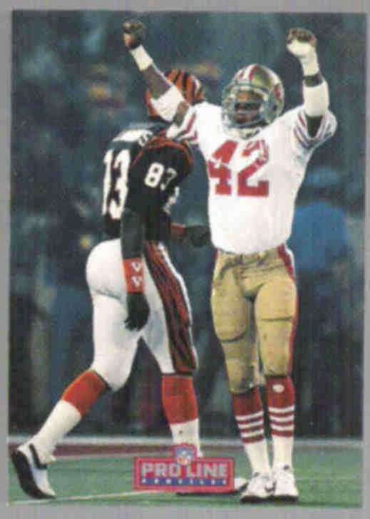 RONNIE LOTT 1992 Pro Line Profiles #4. 49ers