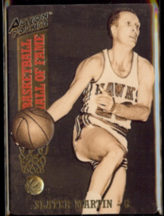 SLATER MARTIN 1993 Action Packed Hall of Fame #23. HAWKS