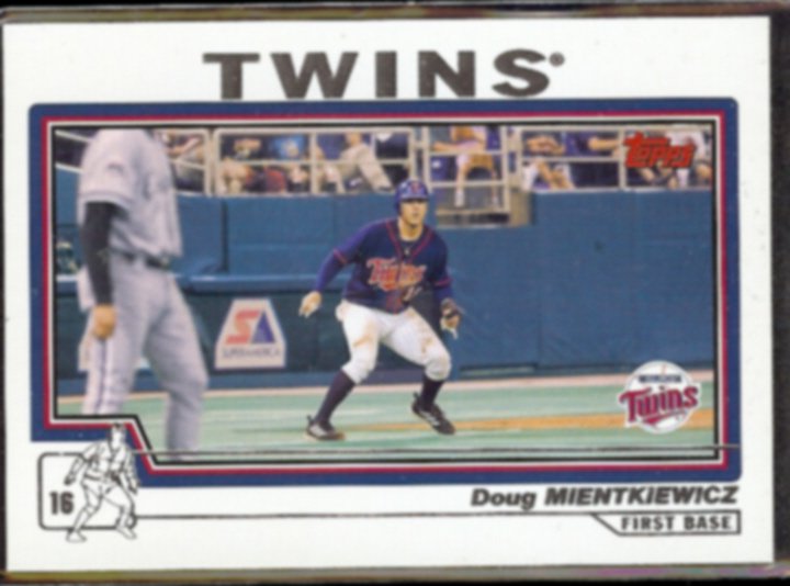 DOUG MIENTKIEWICZ 2004 Topps #243. TWINS