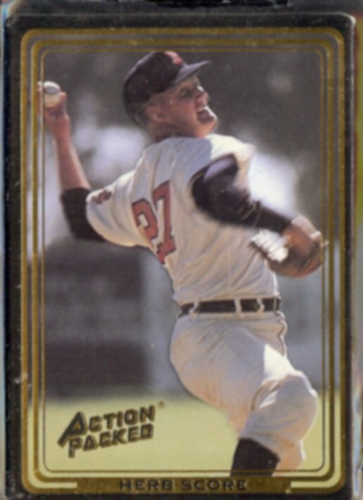 HERB SCORE 1992 Action Packed #79. INDIANS