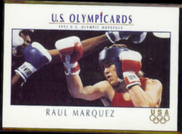 RAUL MARQUEZ 1992 Impel US Olympic #26. BOXING