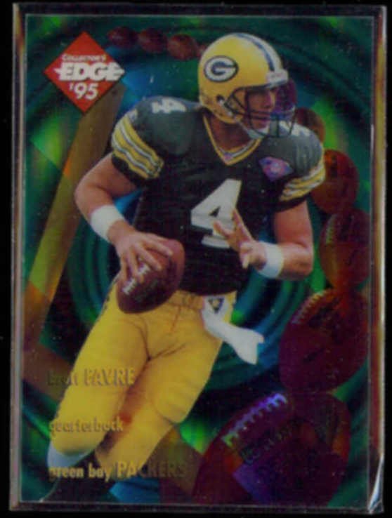 BRETT FAVRE 1995 Edge Tech #21. PACKERS