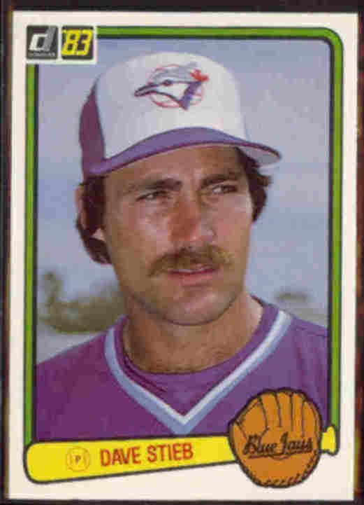 DAVE STIEB 1983 Donruss #507. BLUE JAYS