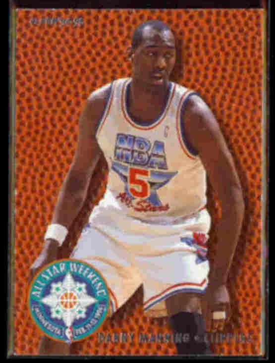 DANNY MANNING 1994 Fleer All Star Weekend Insert #19 of 26. CLIPPERS