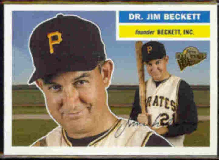 DR. JIM BECKETT 2005 Topps All Time Fan Favorite #FF-JB. PIRATES