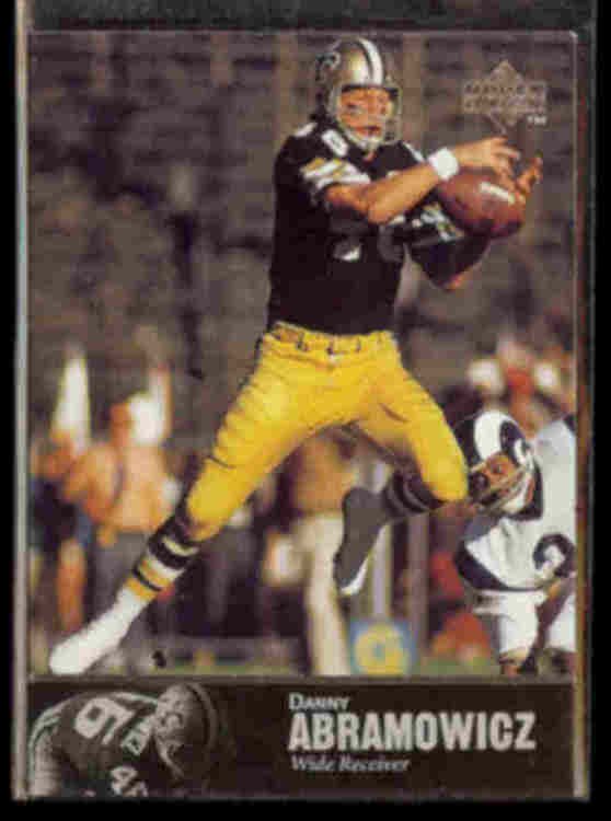DANNY ABRAMOWICZ 1997 Upper Deck #74. SAINTS