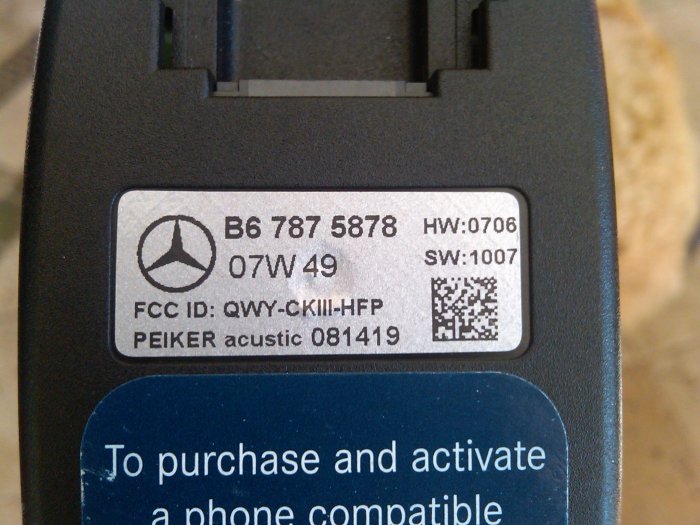 Mercedes Benz Bluetooth Adapter