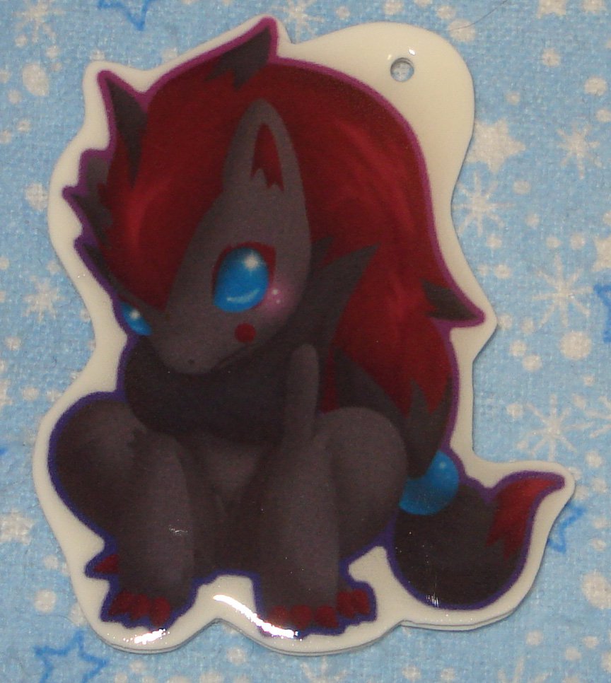 Zoroark Keychain