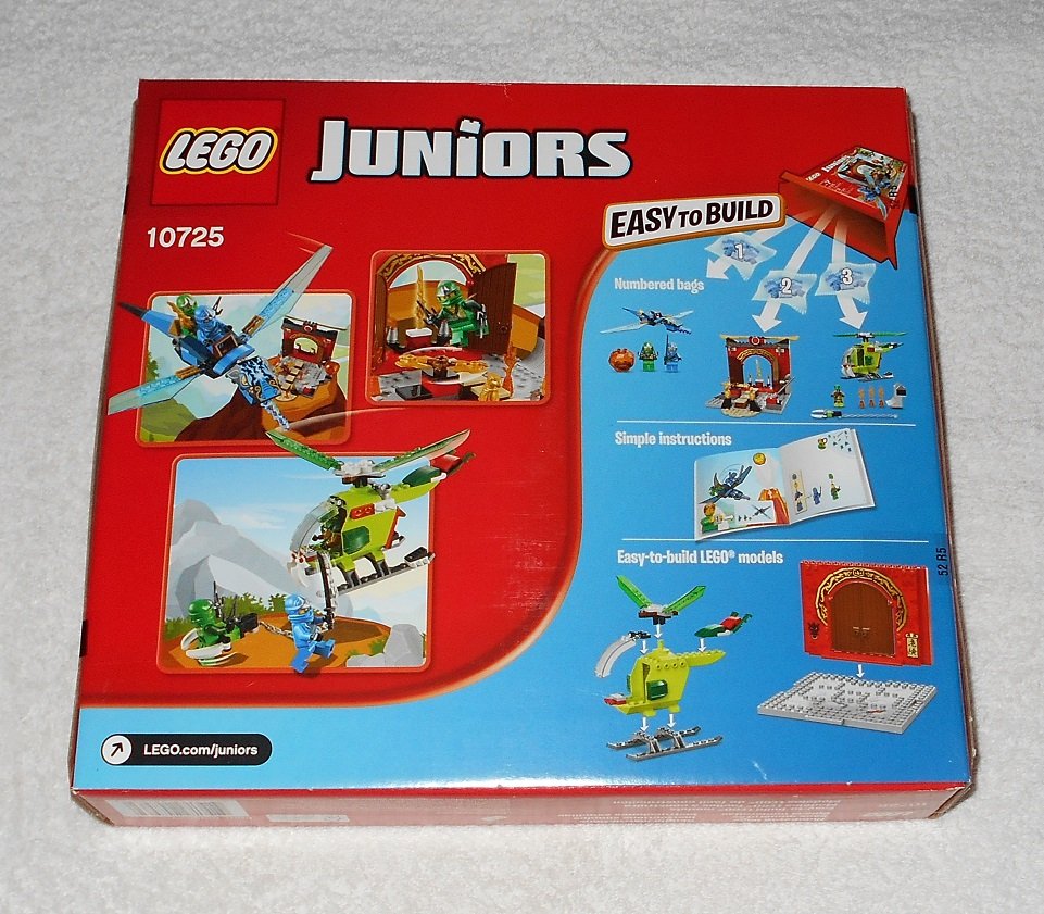 LEGO 10725 - Lost Temple - Ninjago Juniors - 2016 - New