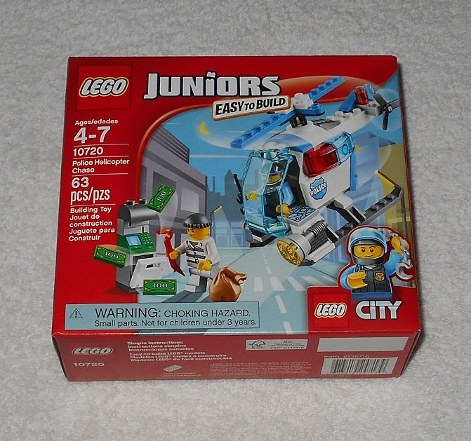 LEGO 10720 - Police Helicopter Chase - City Juniors - 2016 - New
