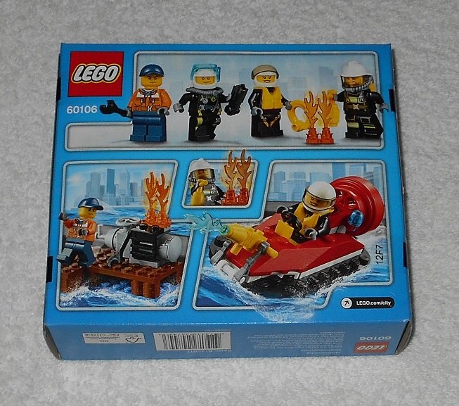 LEGO 60106 - Fire Starter Set - City - 2016 - New