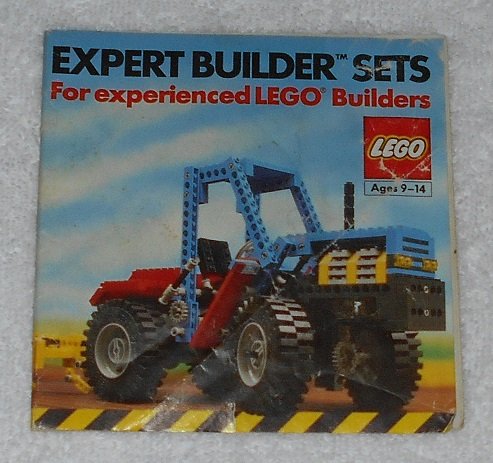 LEGO - 1982 Catalog - Expert Builder Sets - Harvester Cover - 115317 / ...