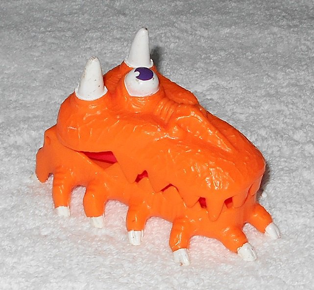 Ghostbusters - Vintage Orange Cyclops Snap Trap Plastic Figure ...