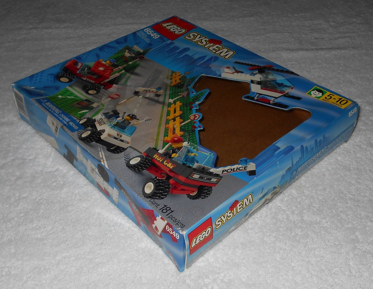 LEGO 6549 - Roadblock Runners - Town - 1997 - Box Only