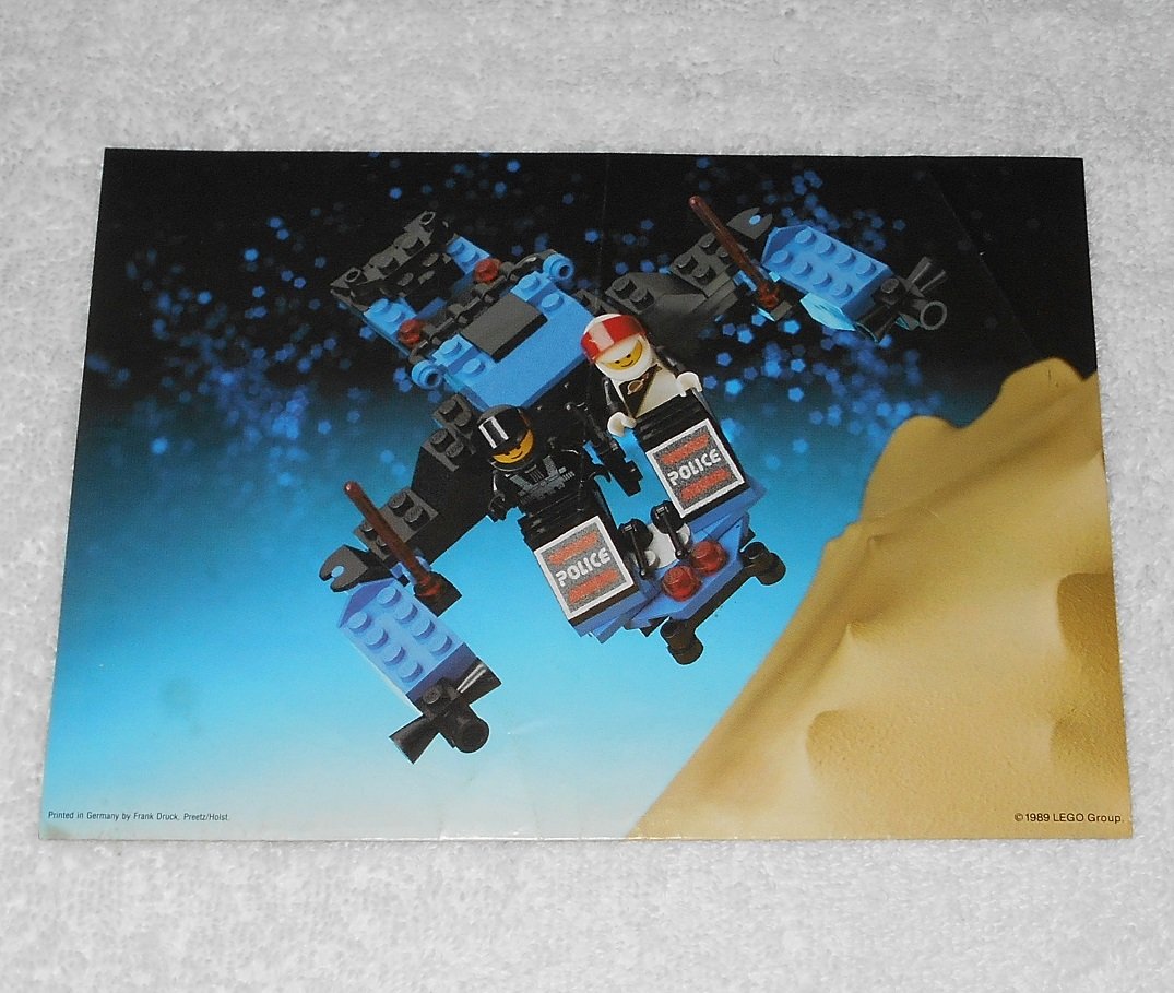 LEGO 6895 - Spy-Trak I - Instructions Only - Space Police - 1989