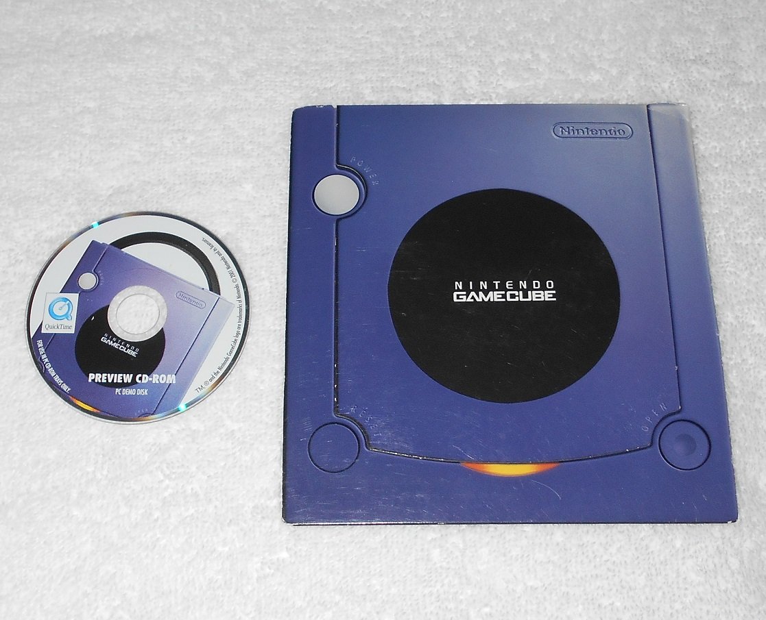 Nintendo - Gamecube Preview CD-ROM Mini-Disk For PC - 2001 - w ...