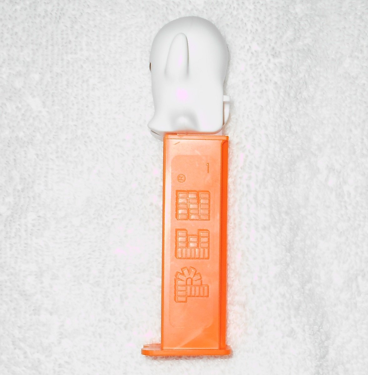 Pez - Smiling Ghost Pez Dispenser - Halloween - Orange With Feet ...