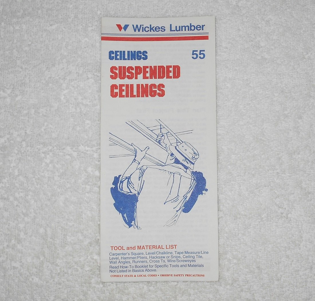 Wickes Lumber - How To Booklet 55 - Suspended Ceilings - Ceilings - USA