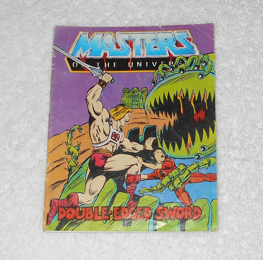 Double Edged Sword Mini Comic - MOTU Masters Of The Universe - Mattel ...