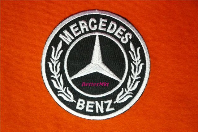 Mercedes Benz RACING MOTOR CAR LOGO Sew Iron on Patch