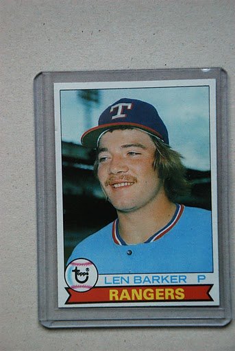 1979 Topps Baseball #94 Len Barker Rangers Pack Fresh