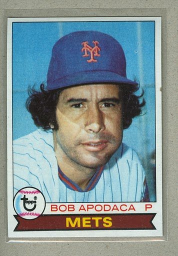 1979 Topps Baseball #197 Bob Apodaca Mets Pack Fresh
