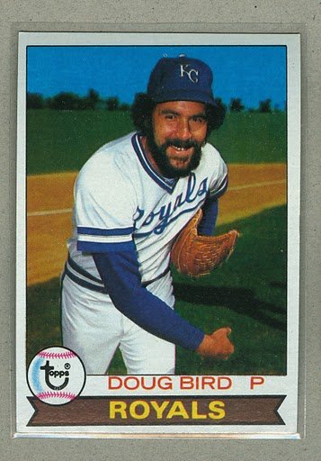 1979 Topps Baseball #664 Doug Bird Royals Pack Fresh