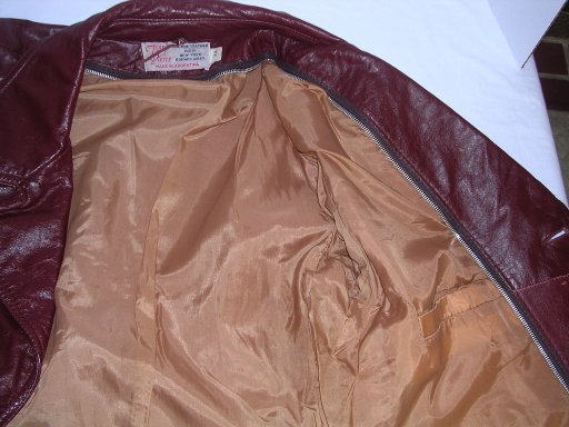 Jean Pierre Leather Coat Burgundy Men 44 Knee Length Paris New York ...