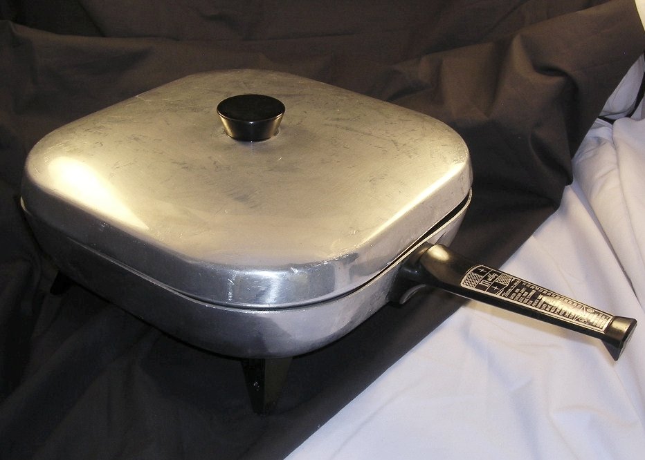 Mulby Therm-O-Ware Electric Skillet MU711 MU 711-NO Cord VTG used,dings ...