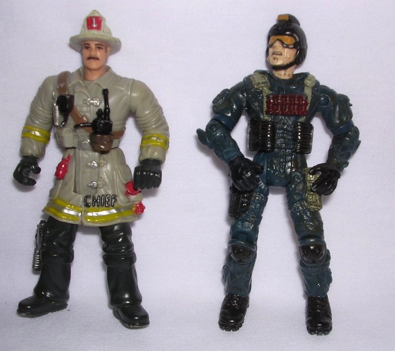 4 Figures:Fire Chief Chap Mei,Mystic Knight Tir Na Nog Torc Lugad ...