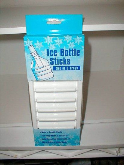 ICE BOTTLE STICKS SET OF 3 TRAYS SPORTS/WATER BOTTLES