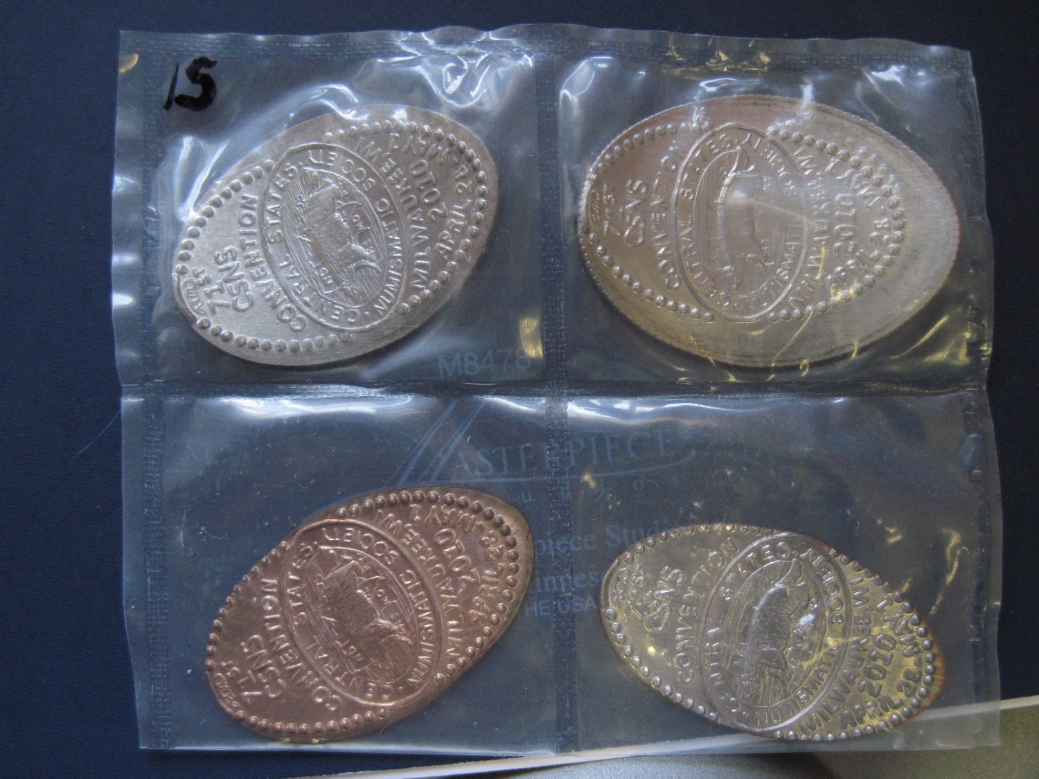 71st CSNS Convention 2010 4 pc Elongated SET (15)